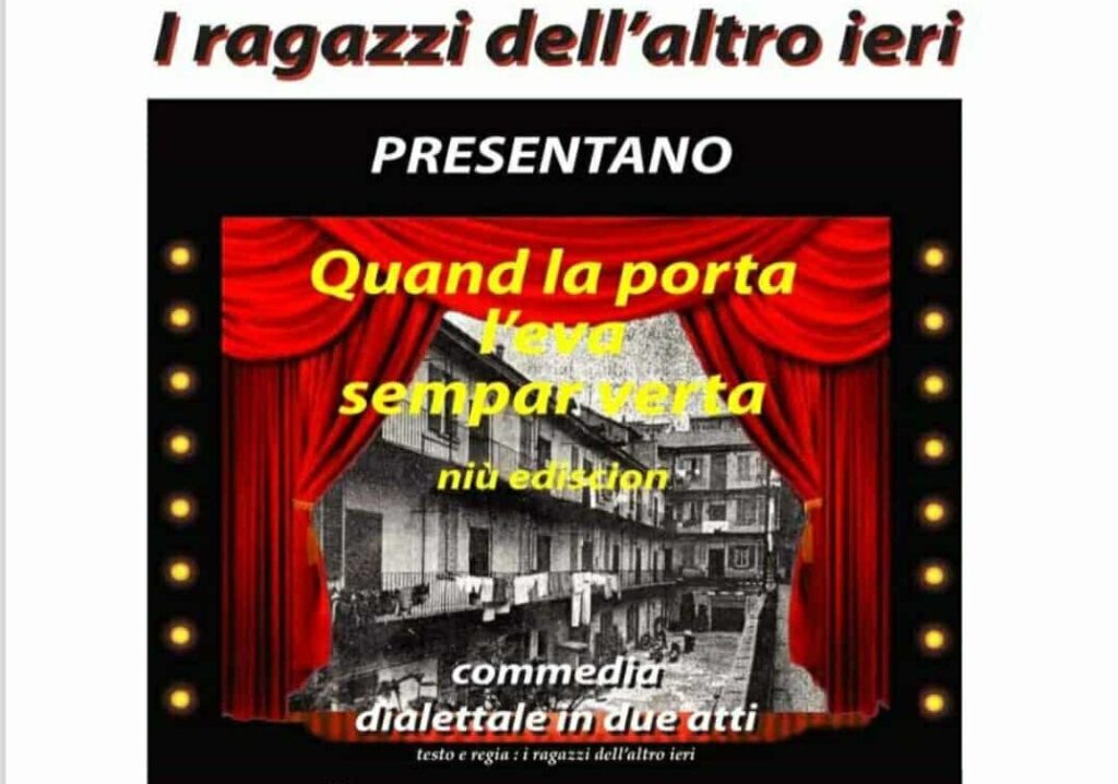Una commedia a favore di Aicit al Teatro Lirico di Magenta ...