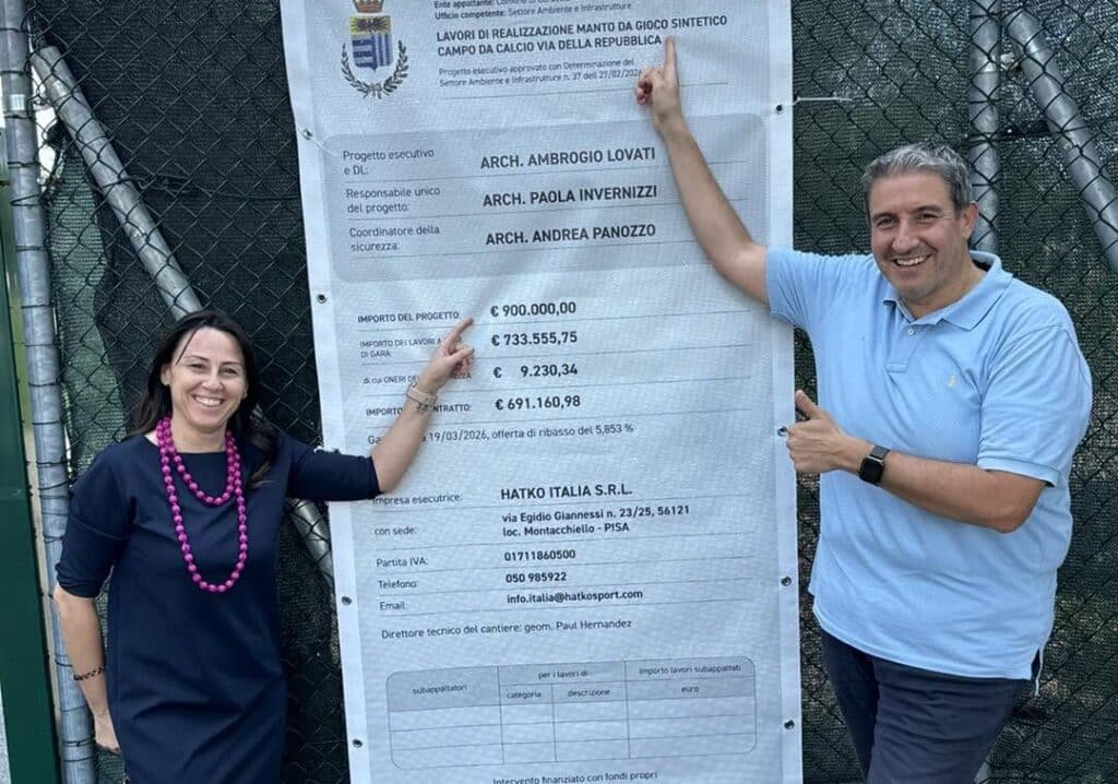 Corbetta: partiti i lavori per il nuovo campo da calcio in erba ...
